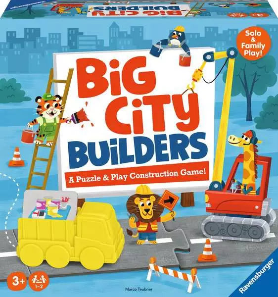 Ravensburger Big City Builders Construction Game for Kids Ages 3 ...