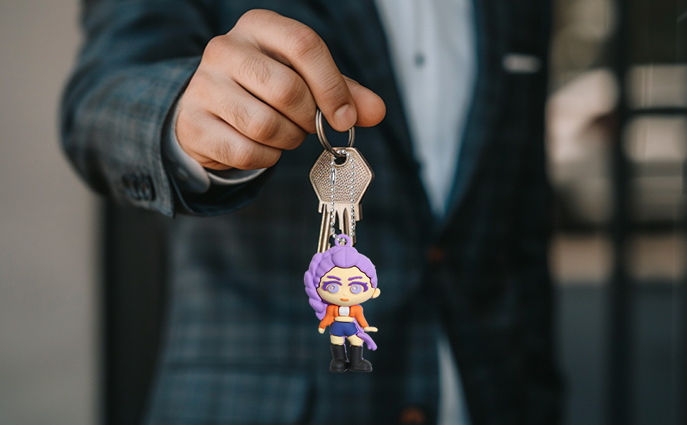 KPOP DEMON HUNTERS TINY KEYCHAIN — Learning Express Houston