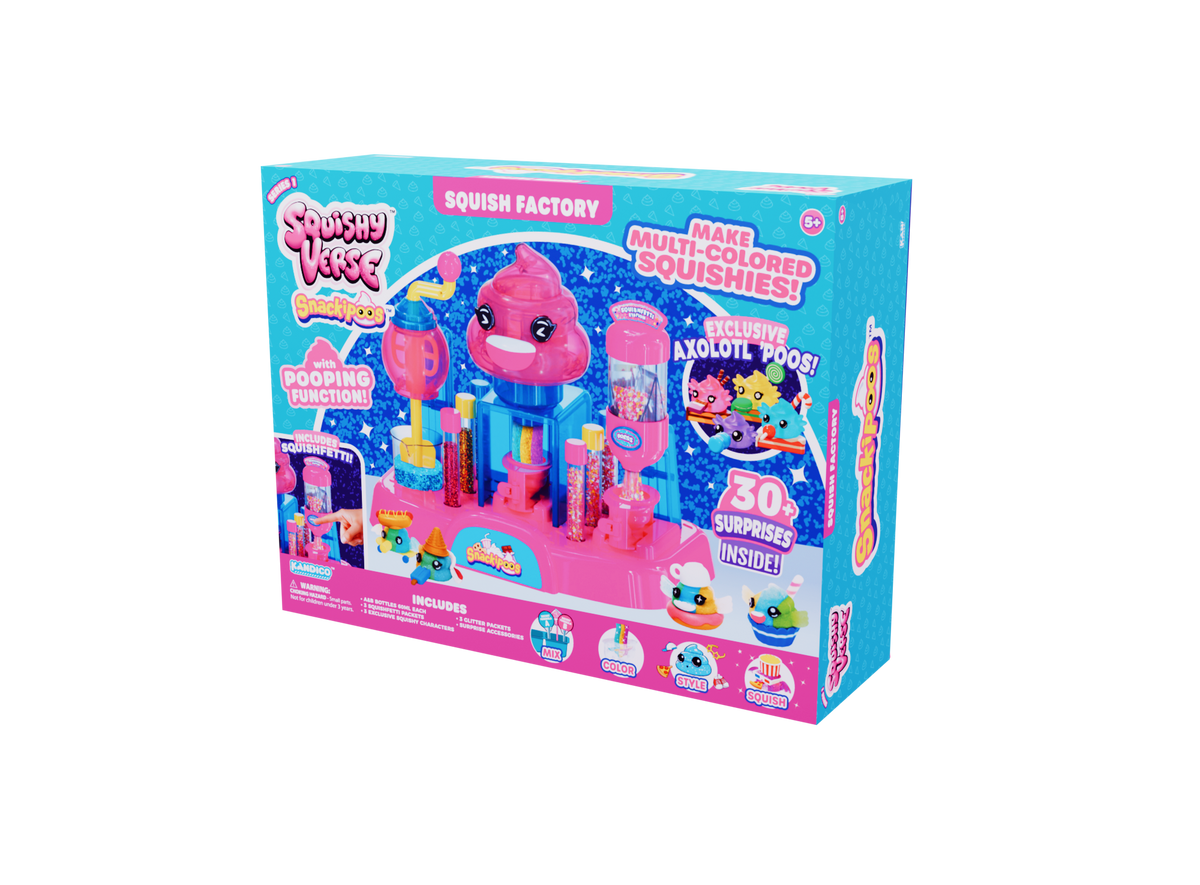 Squishyverse Squish Factory DIY Lab Playset with Exclusive Surprise Ch ...