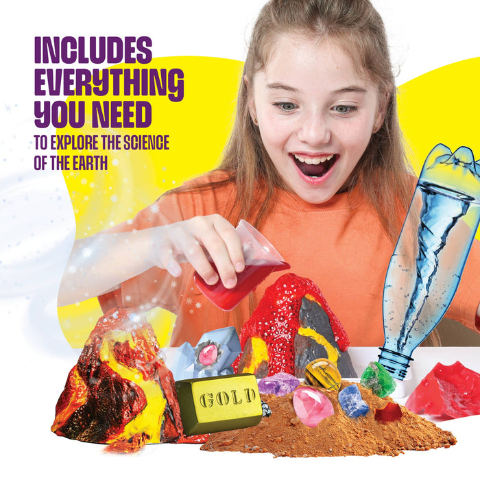 Earth Science Kit for Kids - Volcano Tornado Experiments Kit — Learning ...