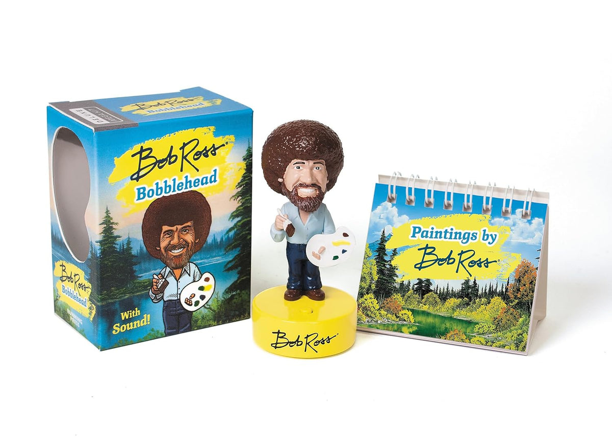 Bob Ross Bobblehead: With Sound! (RP Minis) — Learning Express Houston