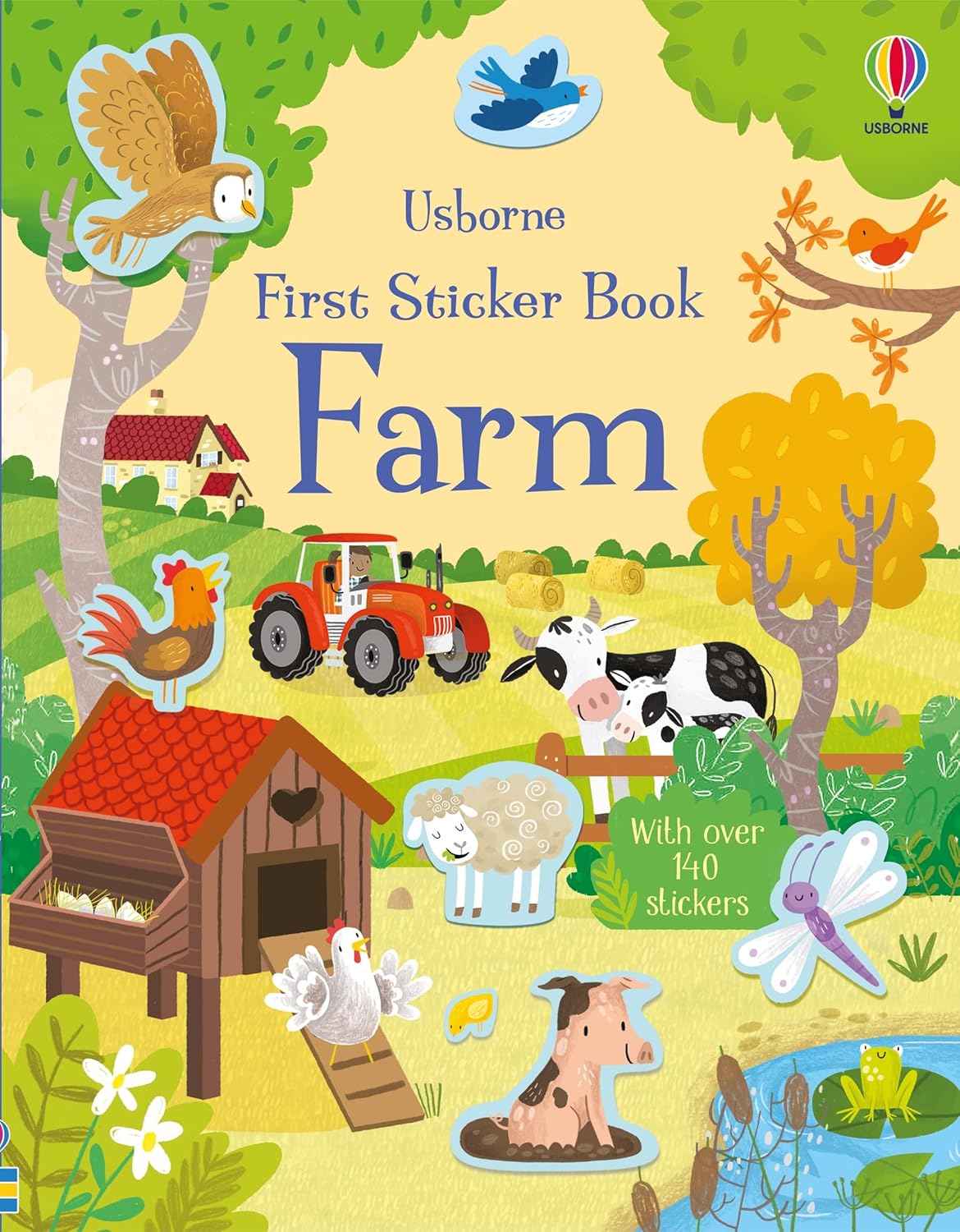 Farm Sticker Book for Kids Ages 3-5 | Usborne Activity Book — Learning ...