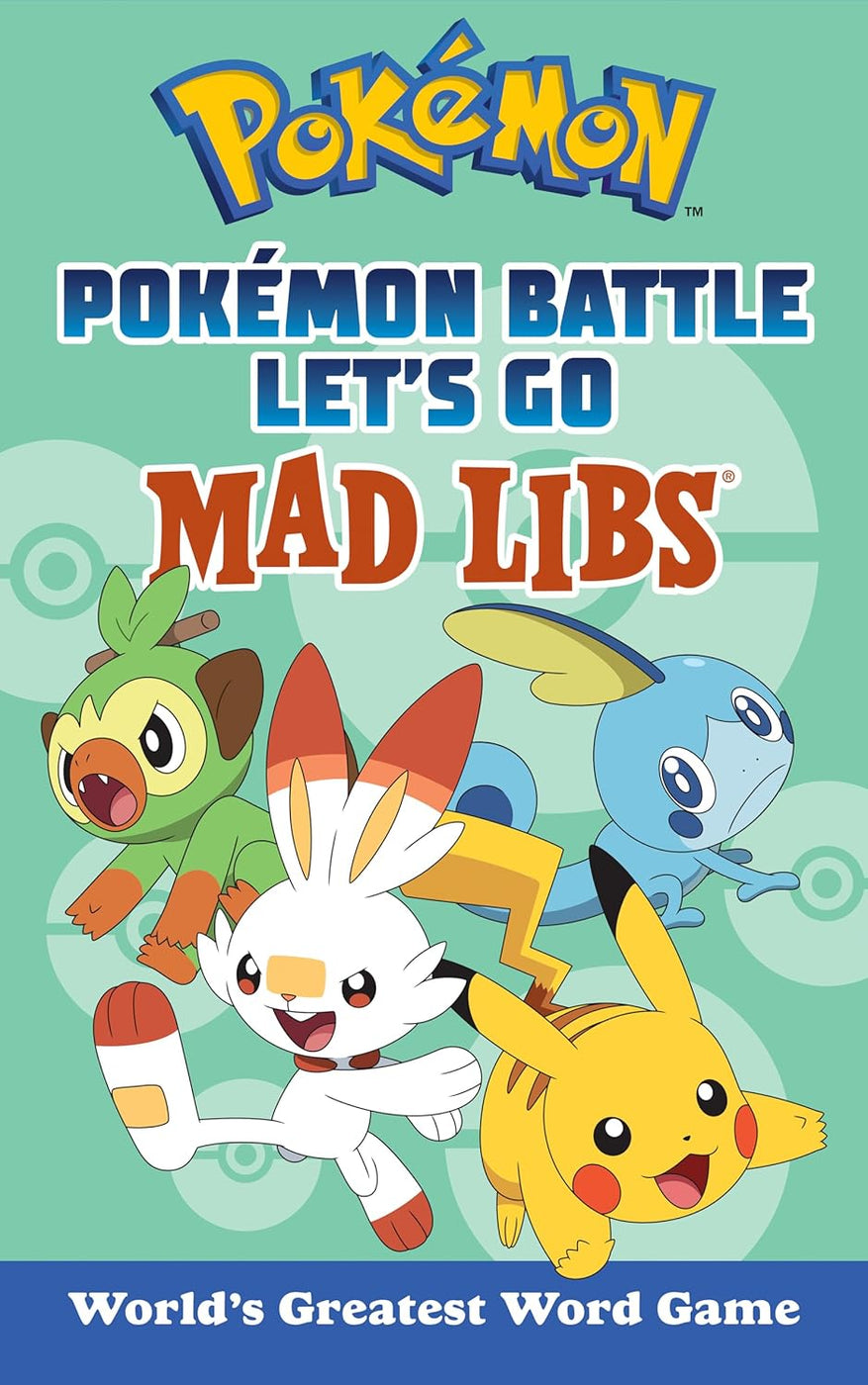Pokémon Battle Let's Go Mad Libs | Fun Word Game for Kids — Learning ...