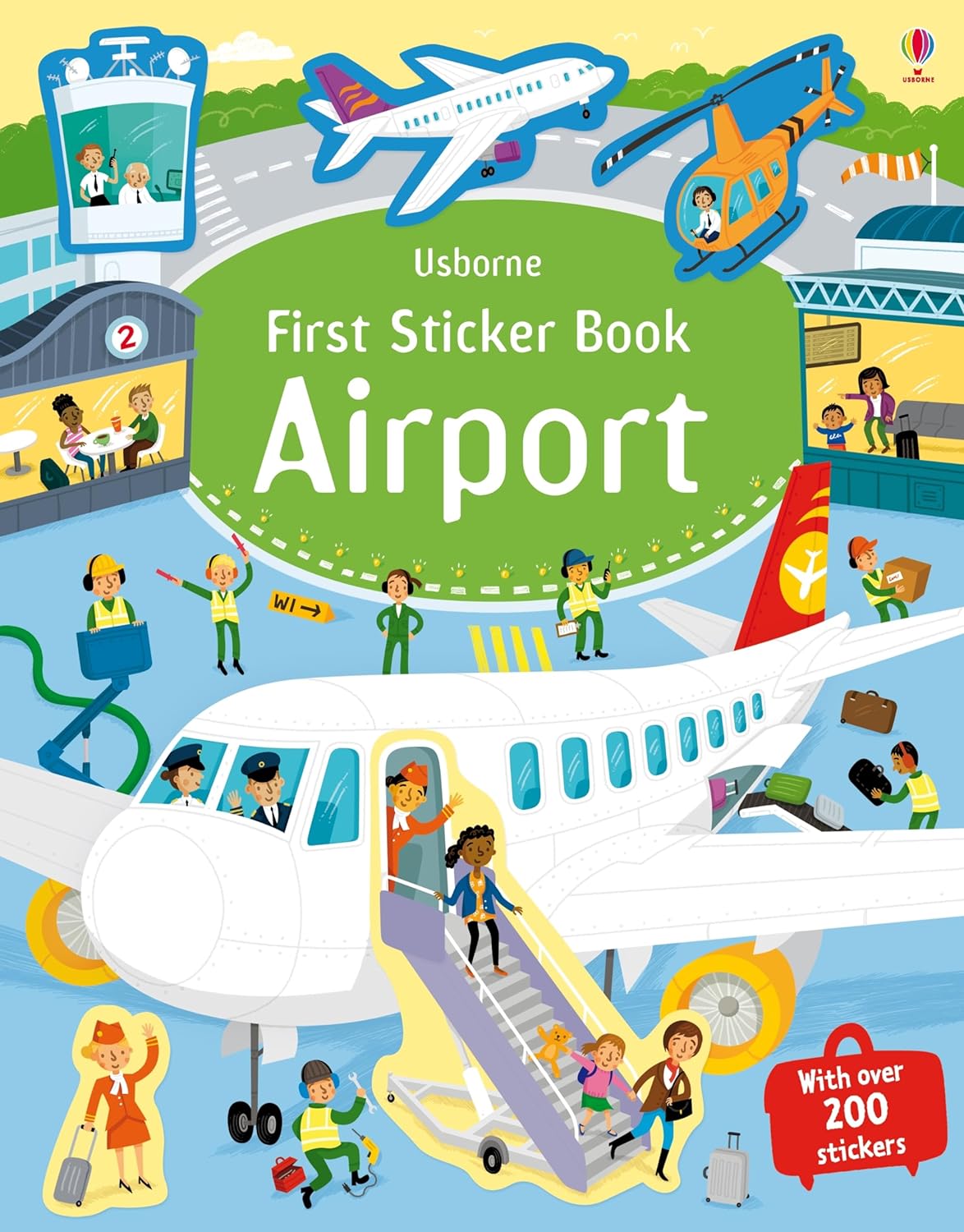 Usborne First Sticker Book Airport for Toddlers Ages 3-5 — Learning ...