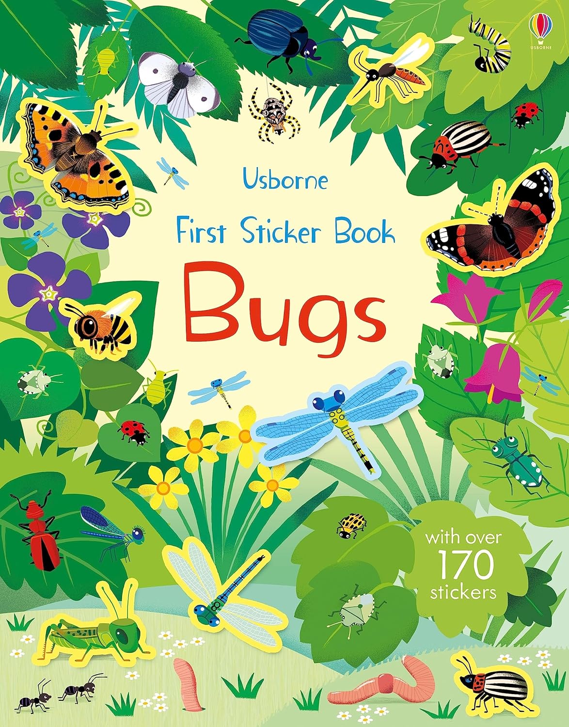 Usborne First Sticker Book Bugs - Educational Nature Sticker Book for ...