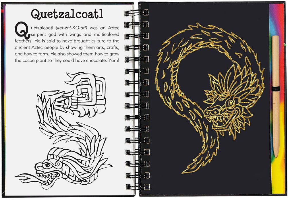 Dragons and Mythical Creatures Scratch and Sketch Book — Learning ...
