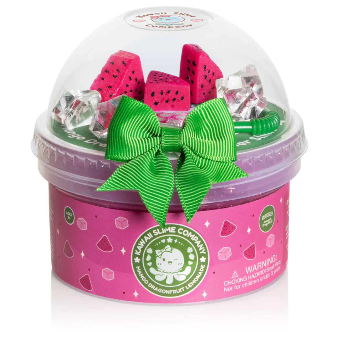 Mango Dragonfruit Lemonade Refresher Jelly Cube Kawaii Slime — Learning ...