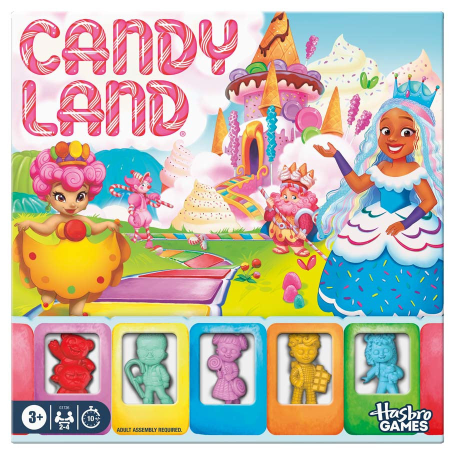 Hasbro Candyland Refresh Board Game - Classic Preschool Fun — Learning ...