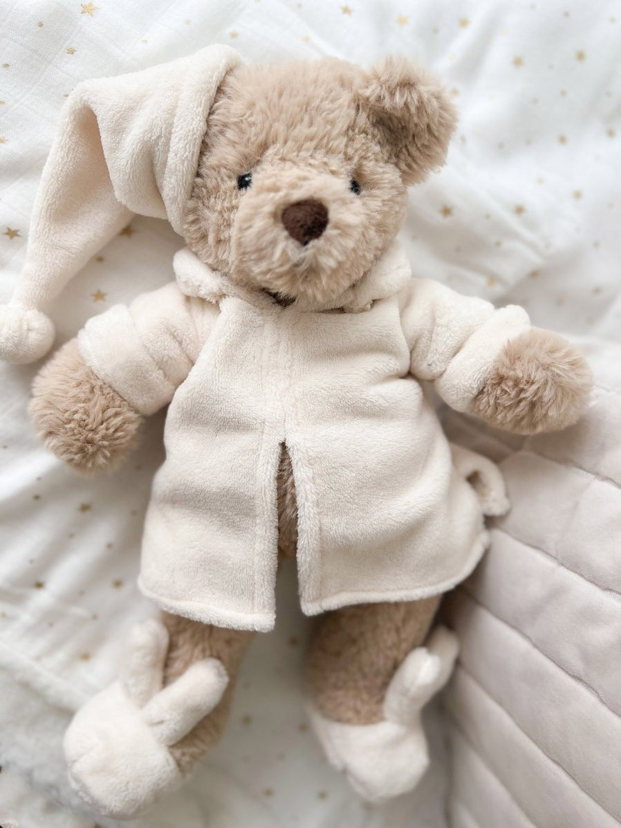 Mon Ami Briar Bedtime Bear - 14" Plush Stuffed Animal Toy — Learning ...