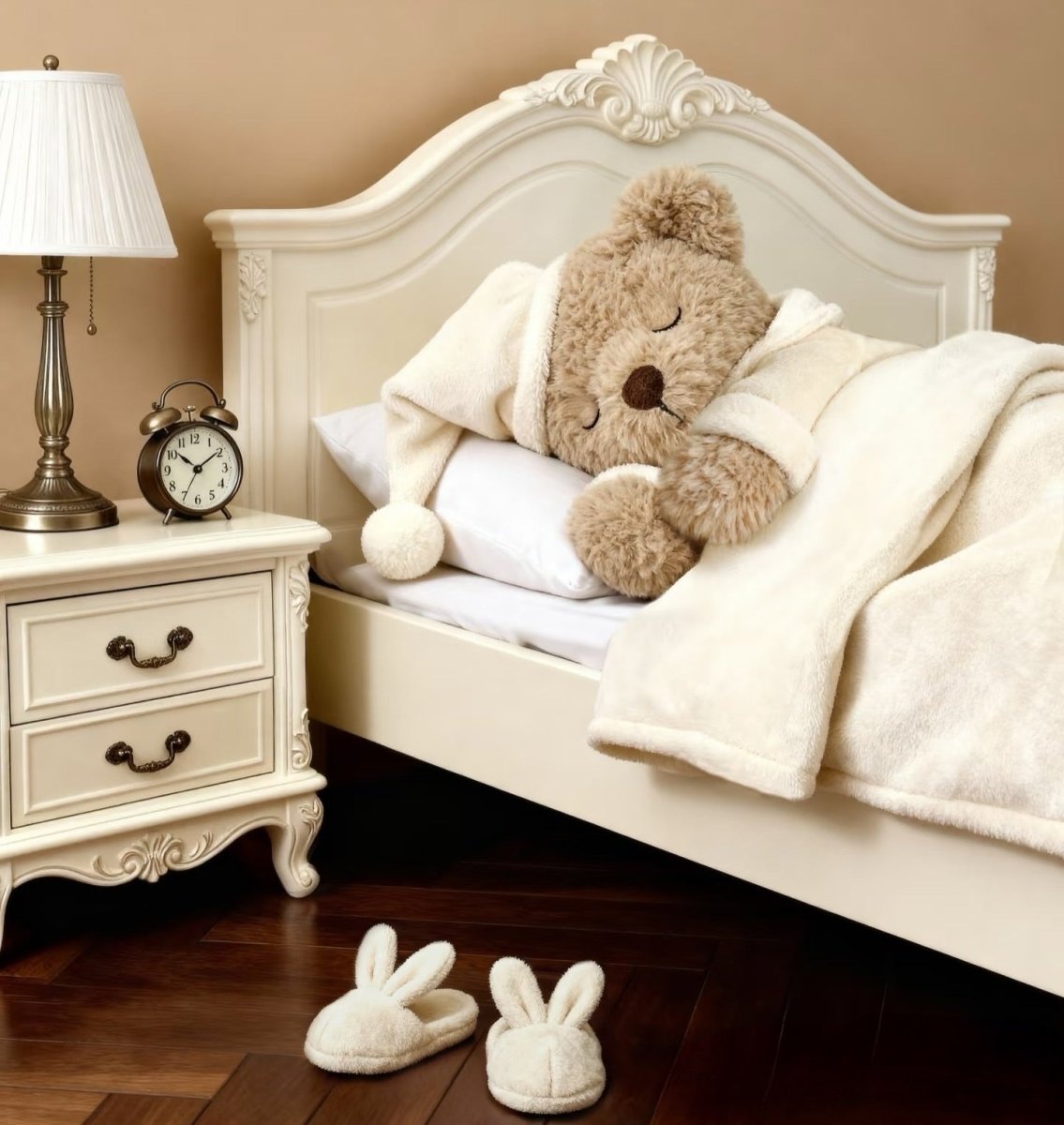 Mon Ami Briar Bedtime Bear - 14" Plush Stuffed Animal Toy — Learning ...
