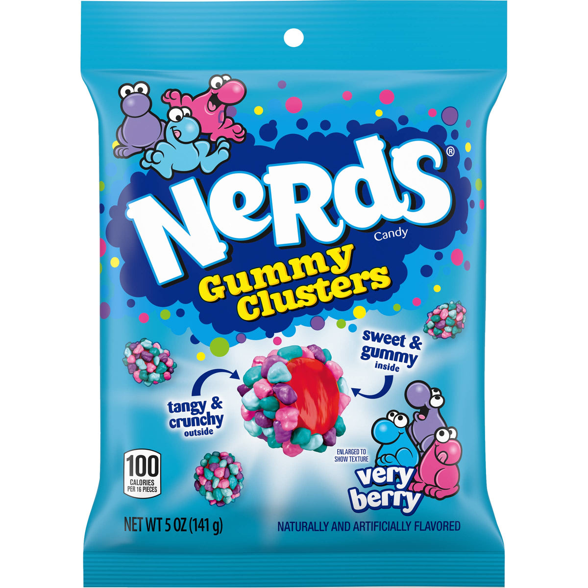 Nerds Very Berry Gummy Clusters Bulk 12-Pack | 5oz Bags — Learning ...