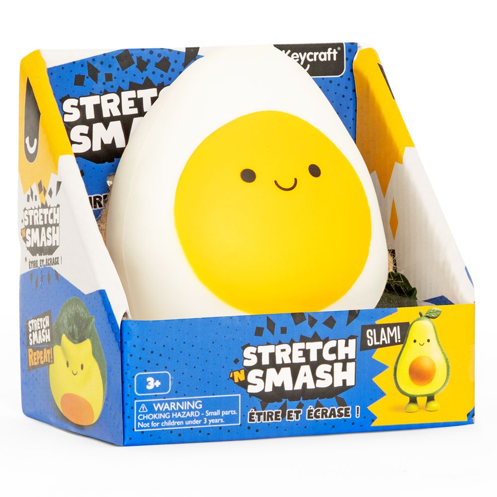 Stretch 'N' Smash Egg - Squishy Sensory Fidget Toy — Learning Express ...