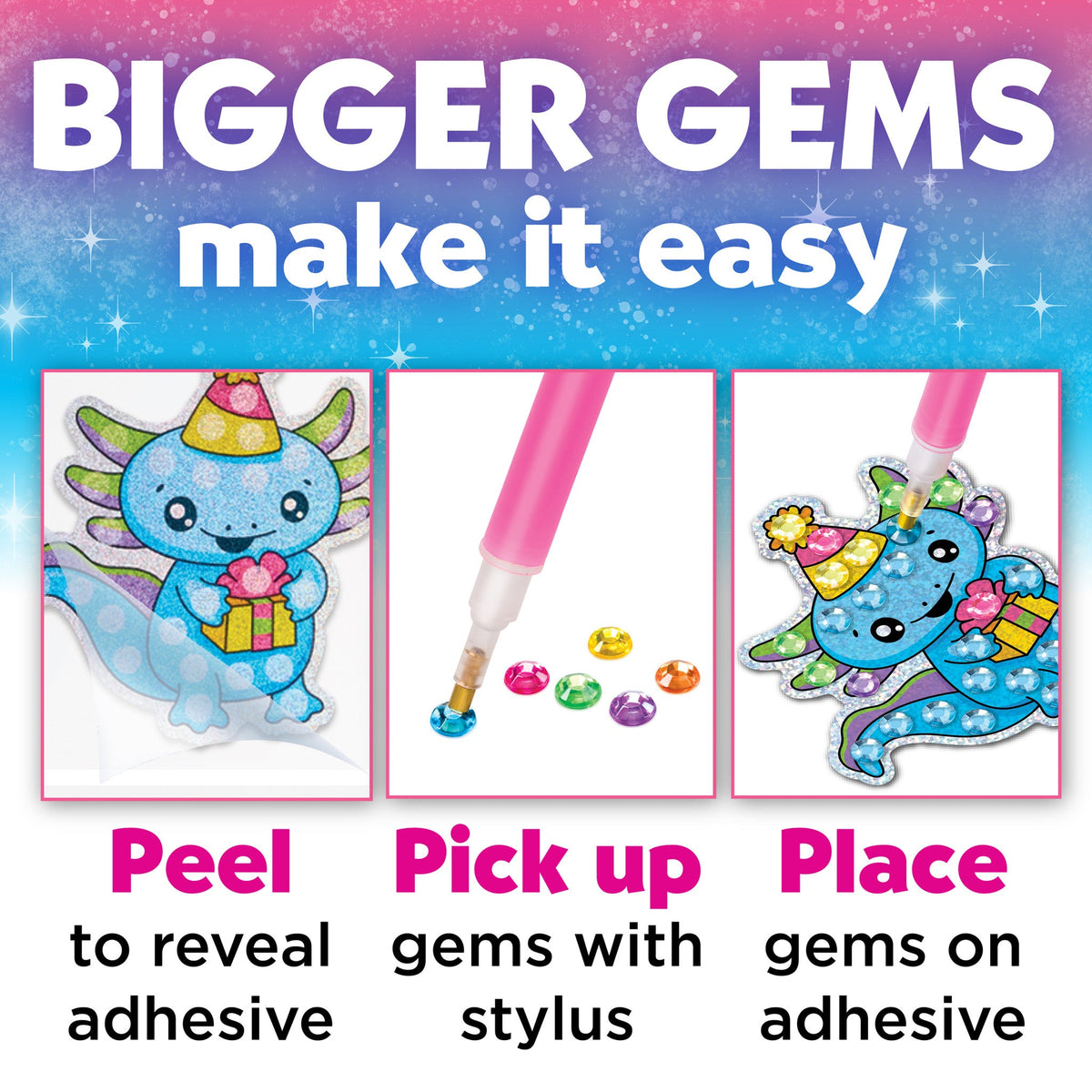 Big Gem Diamond Axoltl — Learning Express Houston